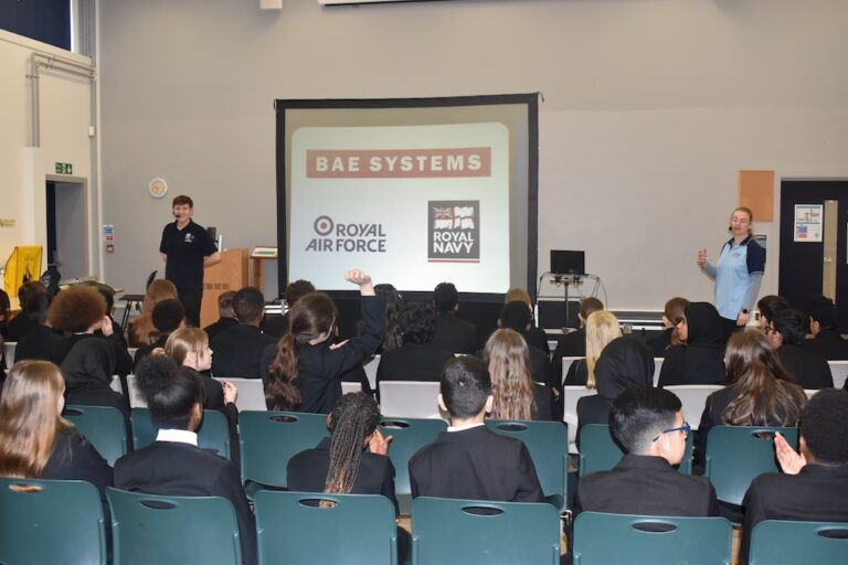 BAE SYSTEMS STEM roadshow in partnership with RAF and the Royal Navy ...